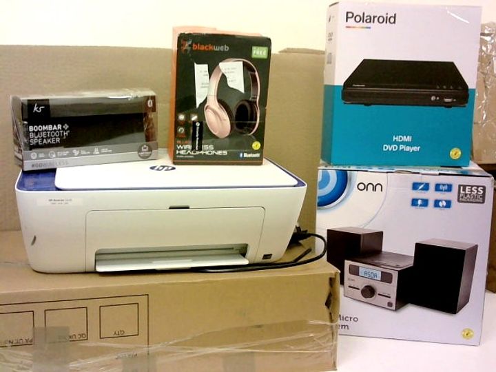 ONN CD MICRO SYSTEM, POLAROID HDMI DVD P 3213951-Simon Charles Auctioneers