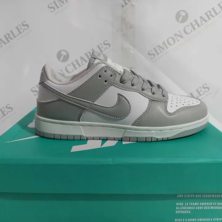 NIKE DUNKS IN GREY & WHITE - UK 5.5 4387511-Simon Charles Auctioneers