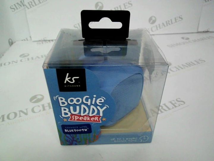 KITSOUND BOOGIE BUDDY SPEAKER - WHALE 3120175-Simon Charles Auctioneers