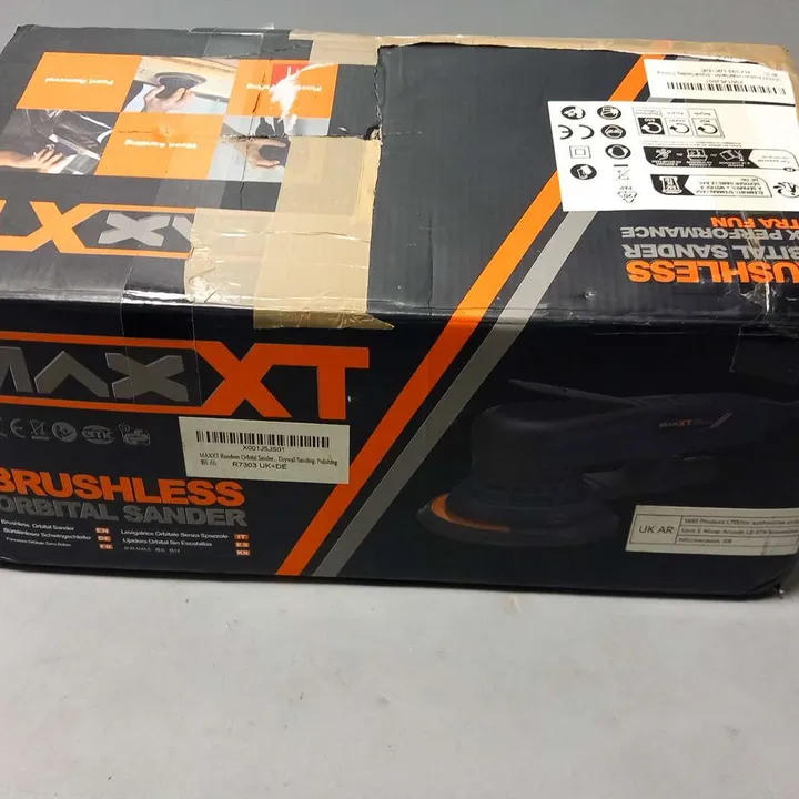 BOXED MAX XT BRUSHLESS ORBITAL SANDER 4783960-Simon Charles Auctioneers