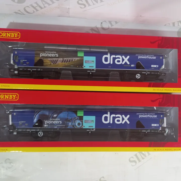 DRAX NORTHERN POWERHOUSE BIOMAS WAGONS 4279705-Simon Charles Auctioneers