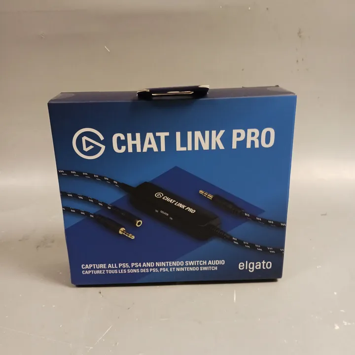 BOXED SEALED ELGATO CHAT LINK PRO 4752993-Simon Charles Auctioneers