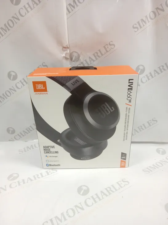 JBL LIVE 660NC WIRELESS HEADPHONES 4534993-Simon Charles Auctioneers