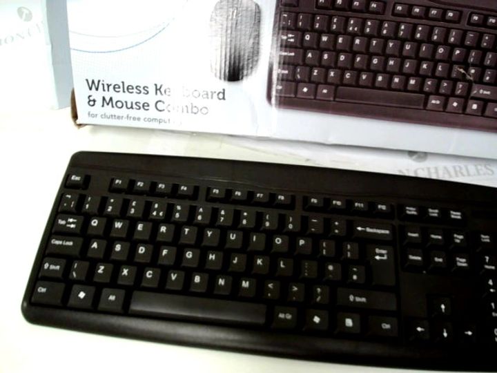 Lot 568: ONN WIRELESS KEYBOARD & MOUSE COMBO - Simon Charles Auctioneers Lot 568: ONN WIRELESS KEYBOARD & MOUSE COMBO - Simon Charles Auctioneers