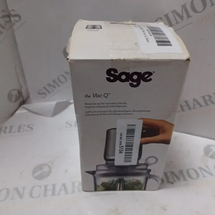 BOXED SAGE THE VAC Q 4581470-Simon Charles Auctioneers