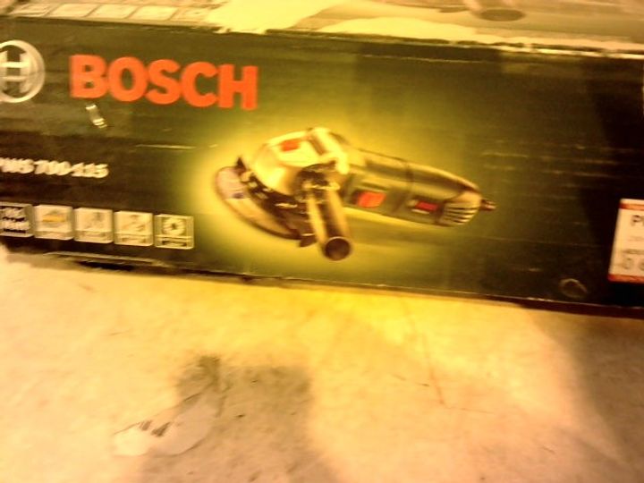 Lot 8051: BOSCH PWS 700 115 ANGLE GRINDER - Simon Charles Auctioneers Lot 8051: BOSCH PWS 700 115 ANGLE GRINDER - Simon Charles Auctioneers