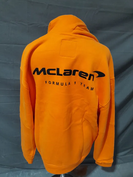 FORMULA 1 TEAM ORANGE HOODIE - LARGE 4787809-Simon Charles Auctioneers