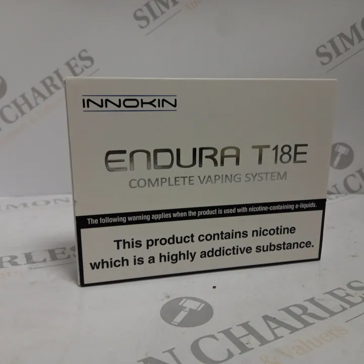ENDURA T18E COMPLETE VAPING SYSTEM 4470576-Simon Charles Auctioneers