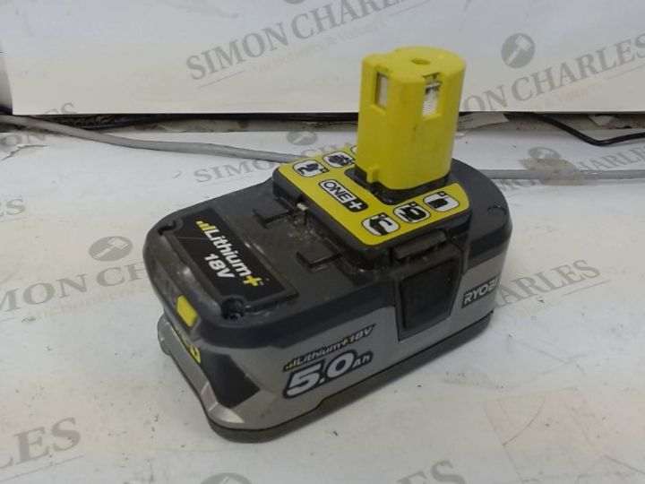 RB18L50 18V ONE+ LITHIUM+ 5.0AH BATTERY 3181830-Simon Charles Auctioneers