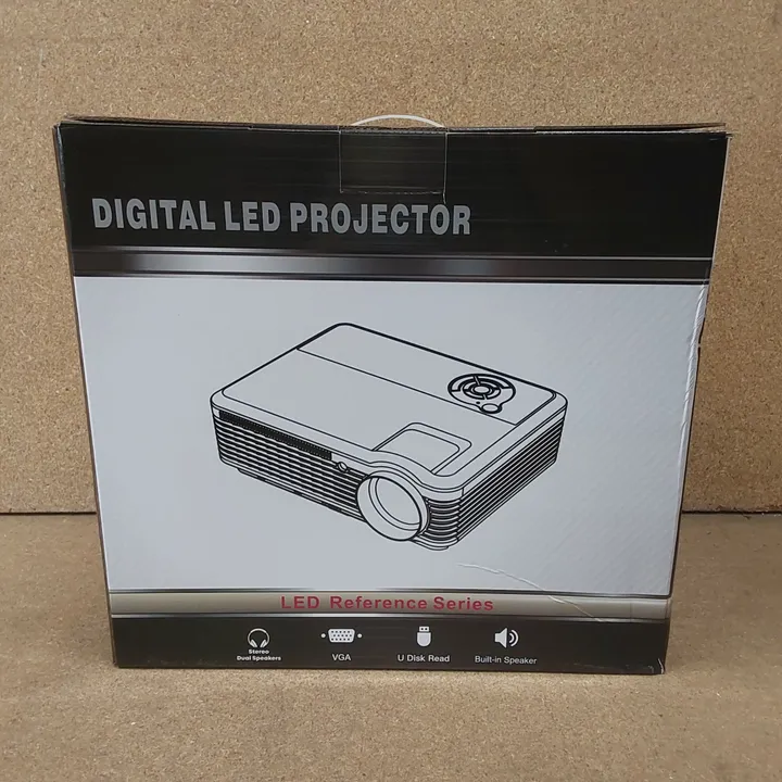 BOXED EUG X88+ DIGITAL LED PROJECTOR 4788319-Simon Charles Auctioneers